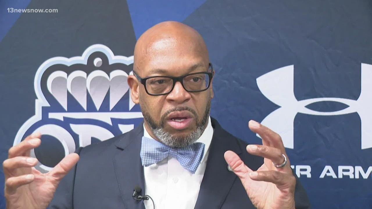 ODU president gives his first State of the University address - YouTube