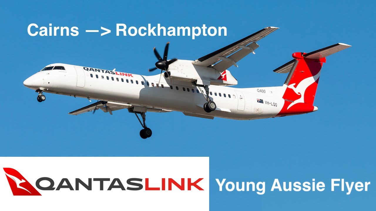 QANTASLINK MILK RUN | QantasLink Airways | CNS-TSV-MKY-ROK | QF2355 ...
