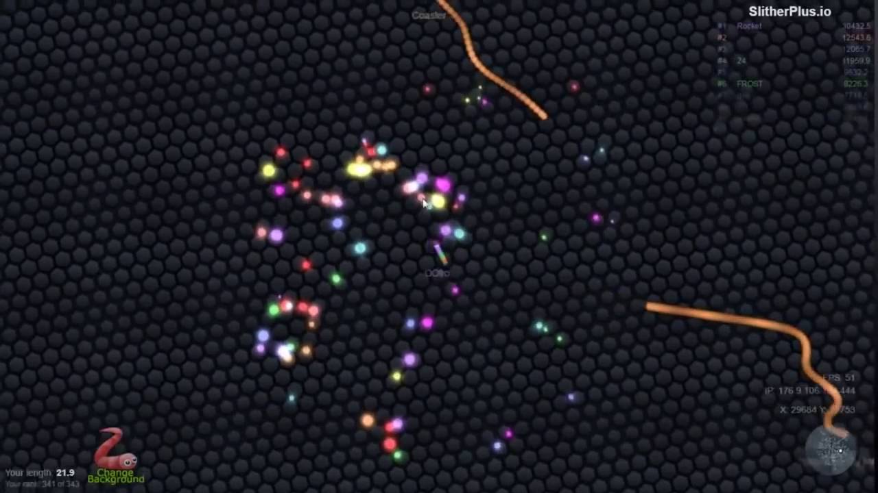 Slither io NEW World Record High Score 200,000K+ SLITHER BEST YOUTUBE ...