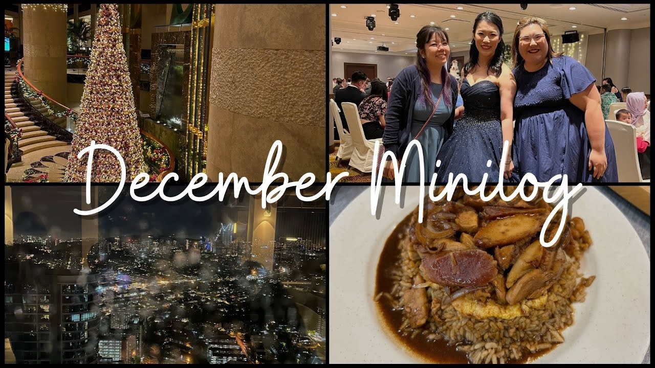 December mini Vlog | Weddings, Holiday in KL - YouTube