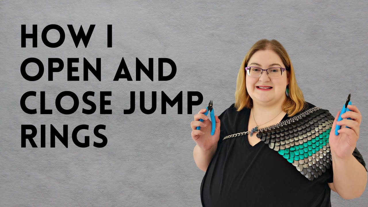 How I Open and Close Jump Rings Recording - YouTube