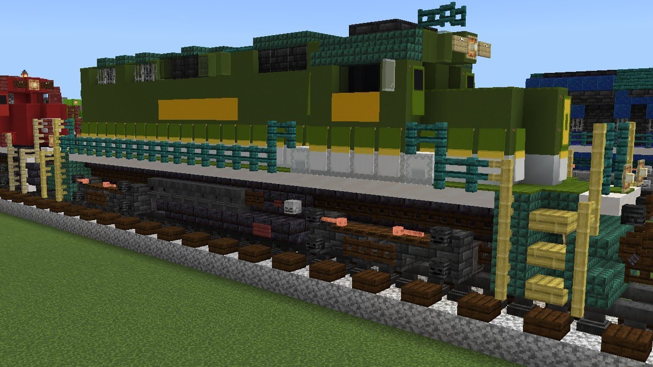 Minecraft Southern GP59 Locomotive Tutorial - YouTube