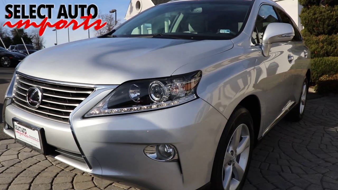 20139A, 2015 Lexus RX350 AWD, Silver Lining Metallic, Select Auto ...
