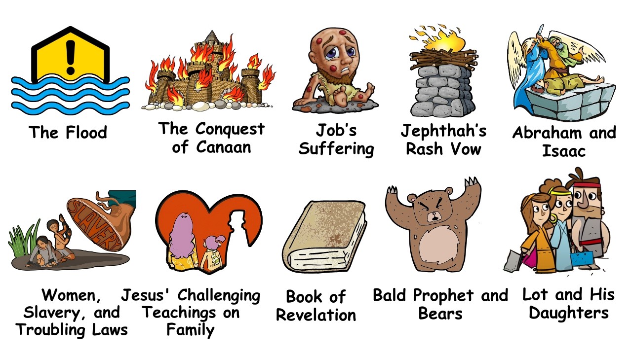 Every Most Controversial Bible Story Explained in 8 Minutes Flat - YouTube