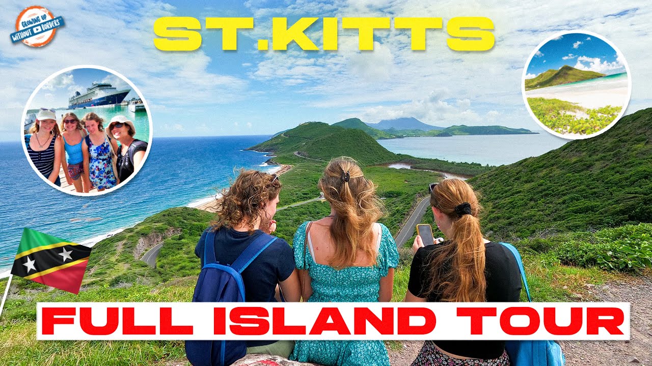 ST. KITTS COMPLETE TOUR 🇰🇳 What We Found Driving Around the Entire ...