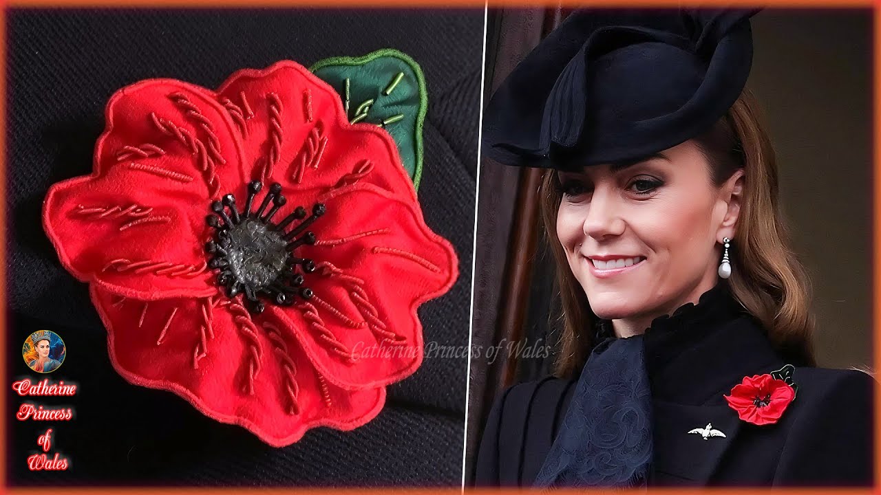 Revealed: The Heartwarming Story Behind Catherine’s Single Poppy On ...