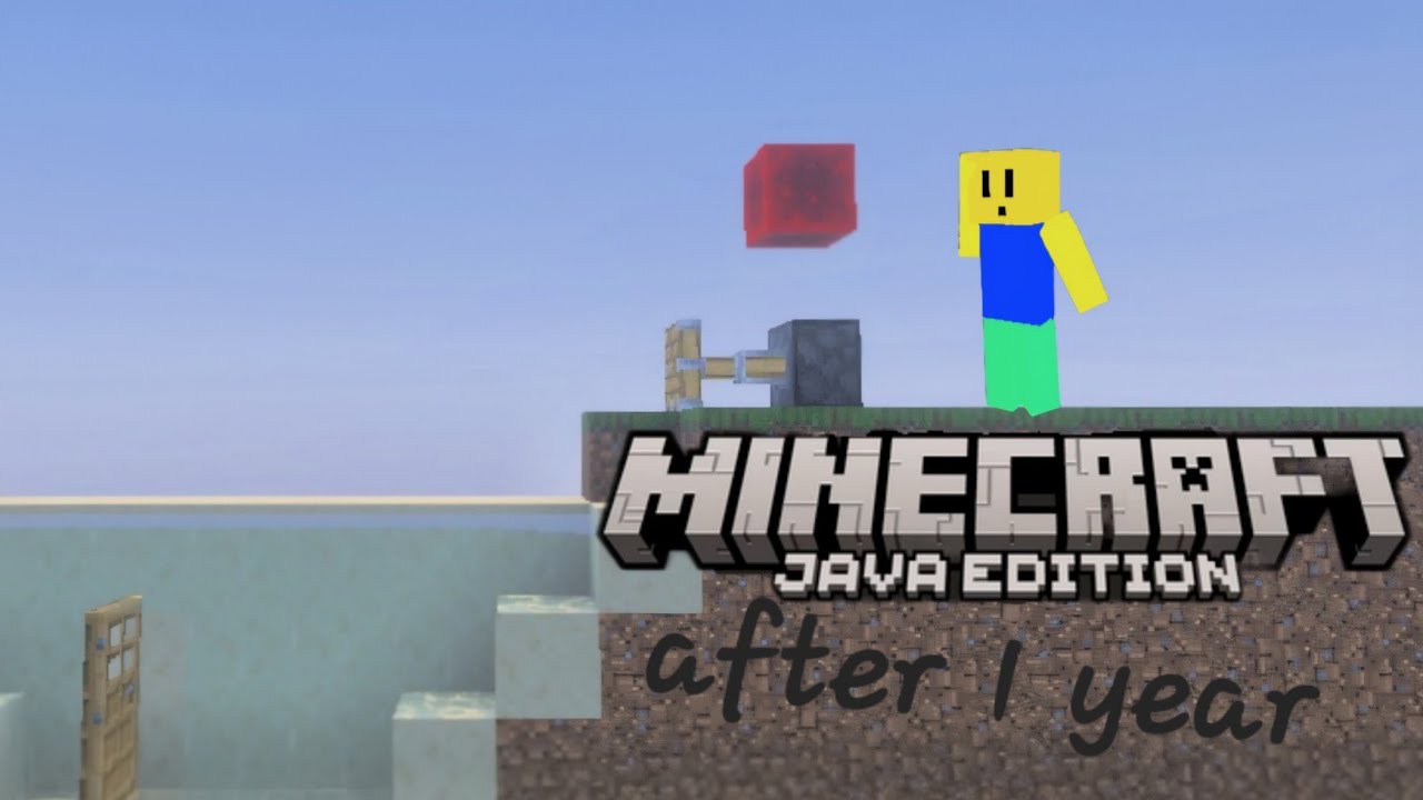 Minecraft Java Edition after 1 year... (It was weird) - YouTube