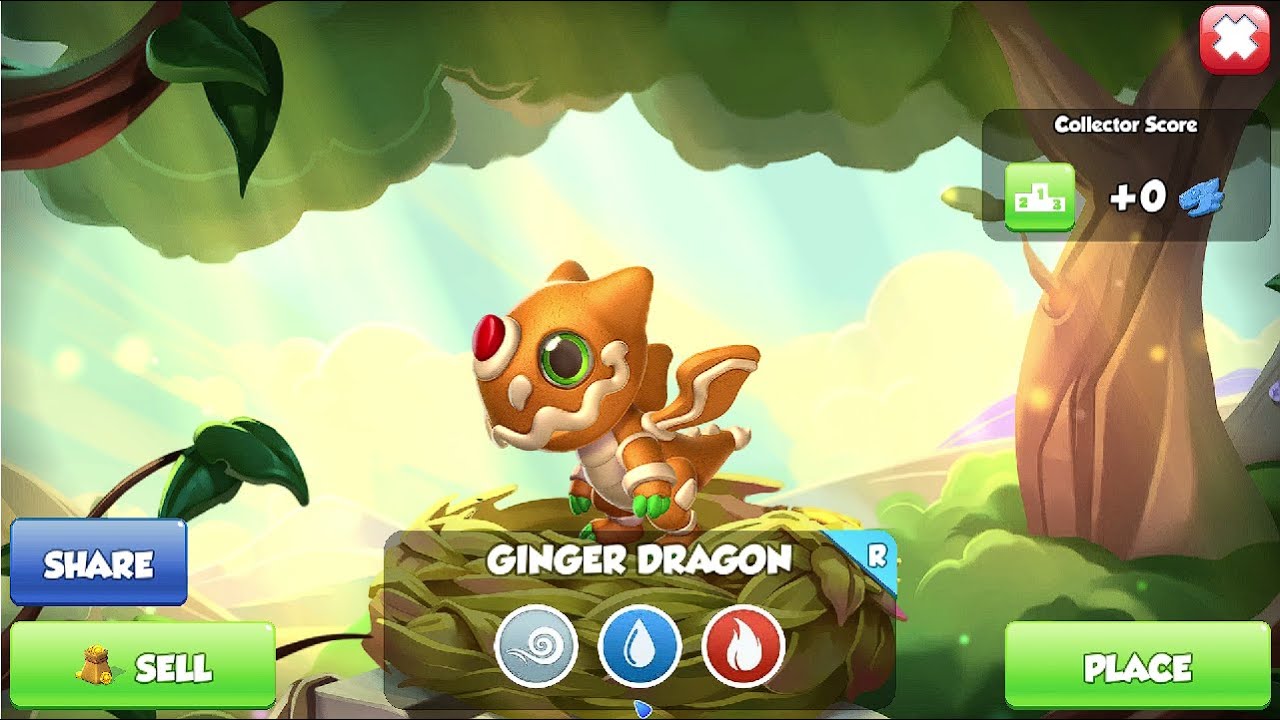 How to Breed Ginger Dragon-Dragon Mania Legends | December Weekend ...