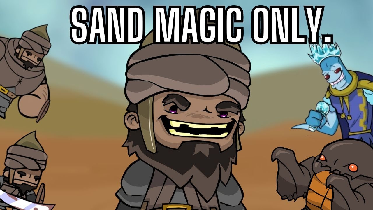 Can you Beat Castle Crashers using ONLY Sand Magic? - YouTube