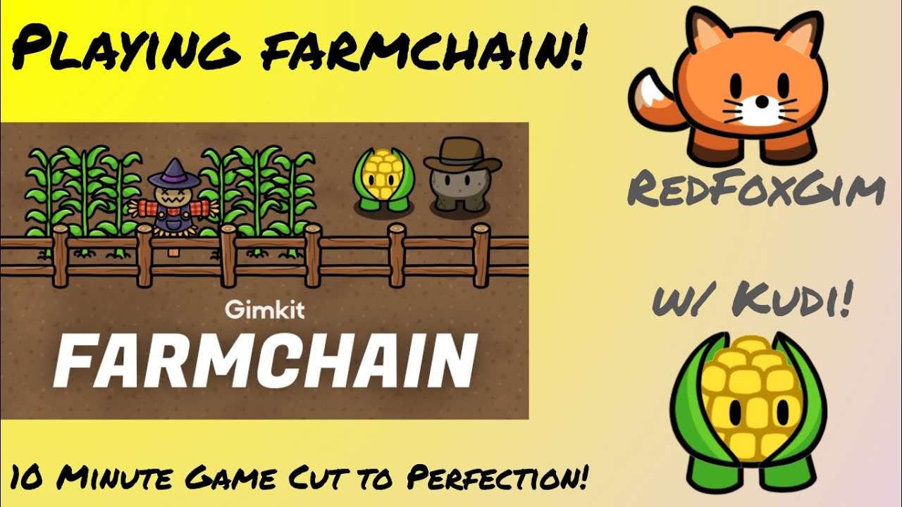 Farmchain with @KudiVideo :D #gimkit #gameplay - YouTube