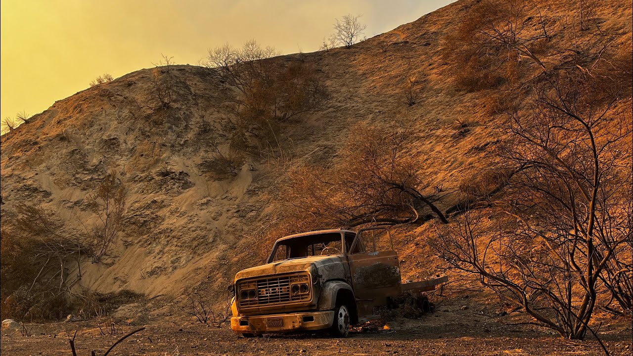 Hastings Ranch Eaton Fire coverage January 9th, 2025 - YouTube