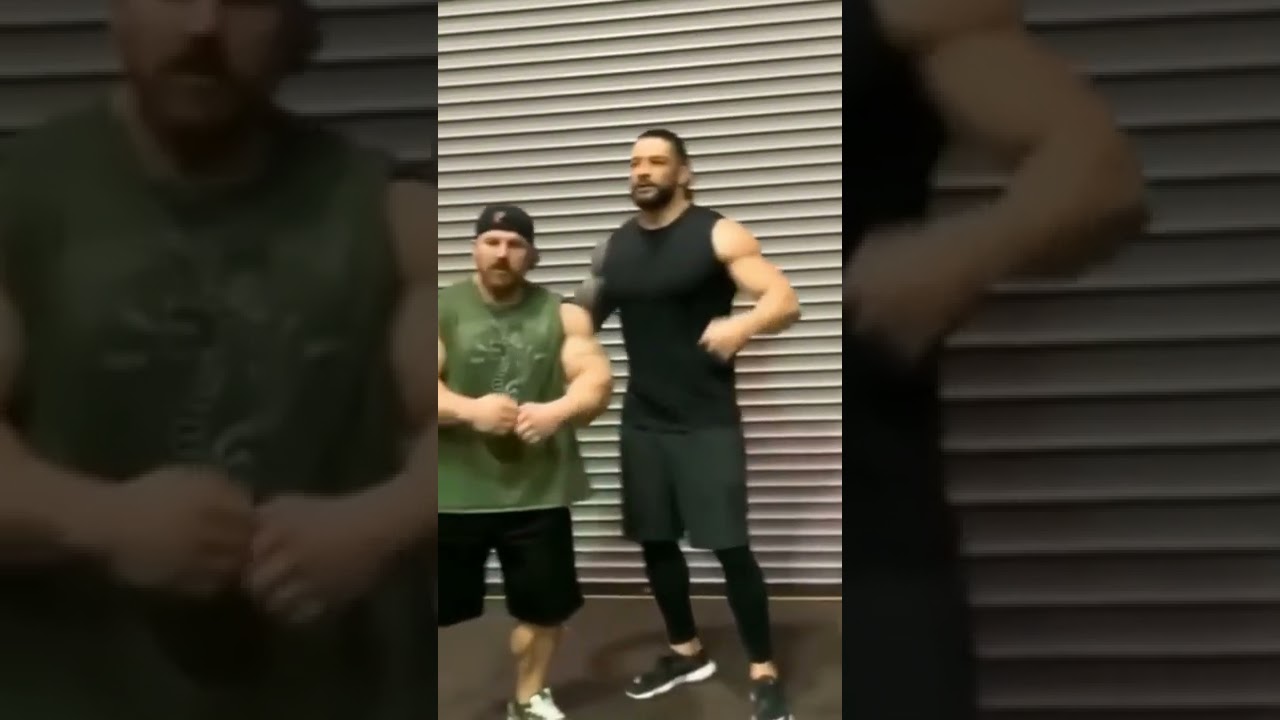 Roman Reigns Muscle 💪 Photoshoot 📸 #shorts - YouTube