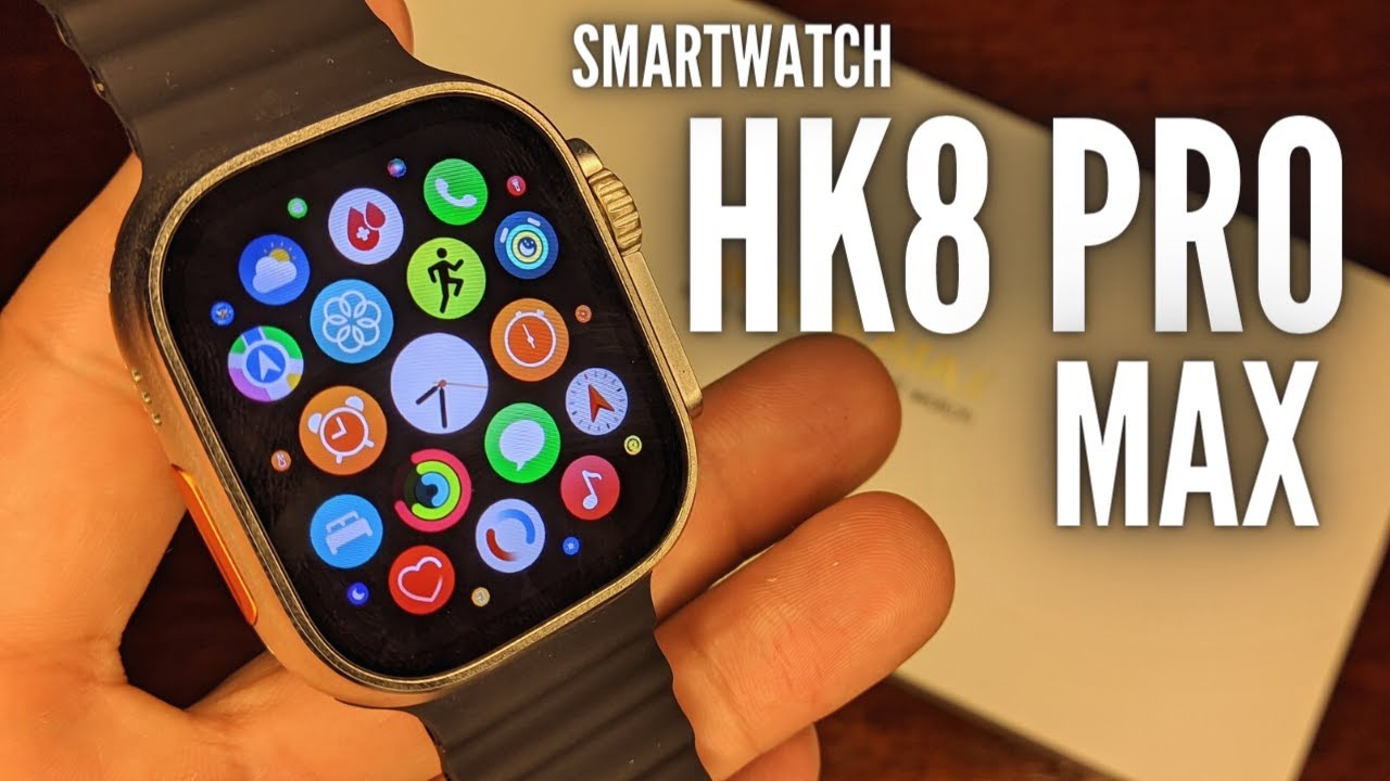 Smartwatch HK8 PRO MAX - Vídeo unboxing e primeiras impressões! - COM ...