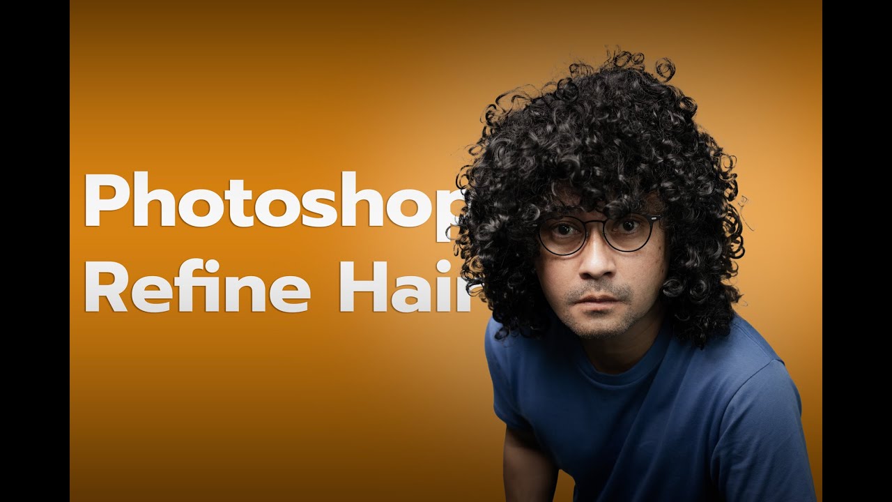 ไดคัทผมง่ายๆ ภายในไม่กี่วินาที ด้วย Photoshop Refine Hair - YouTube