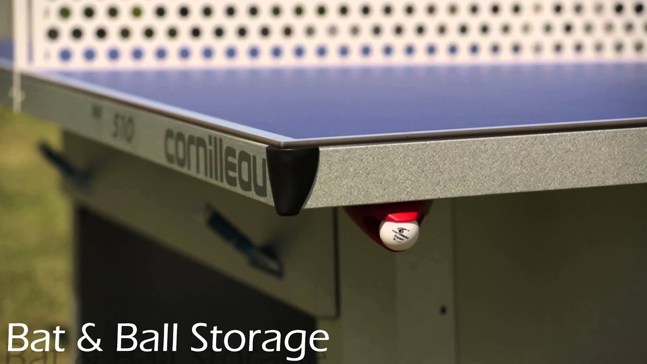 Key Features of the Cornilleau 510 Pro Outdoor Static Table Tennis ...