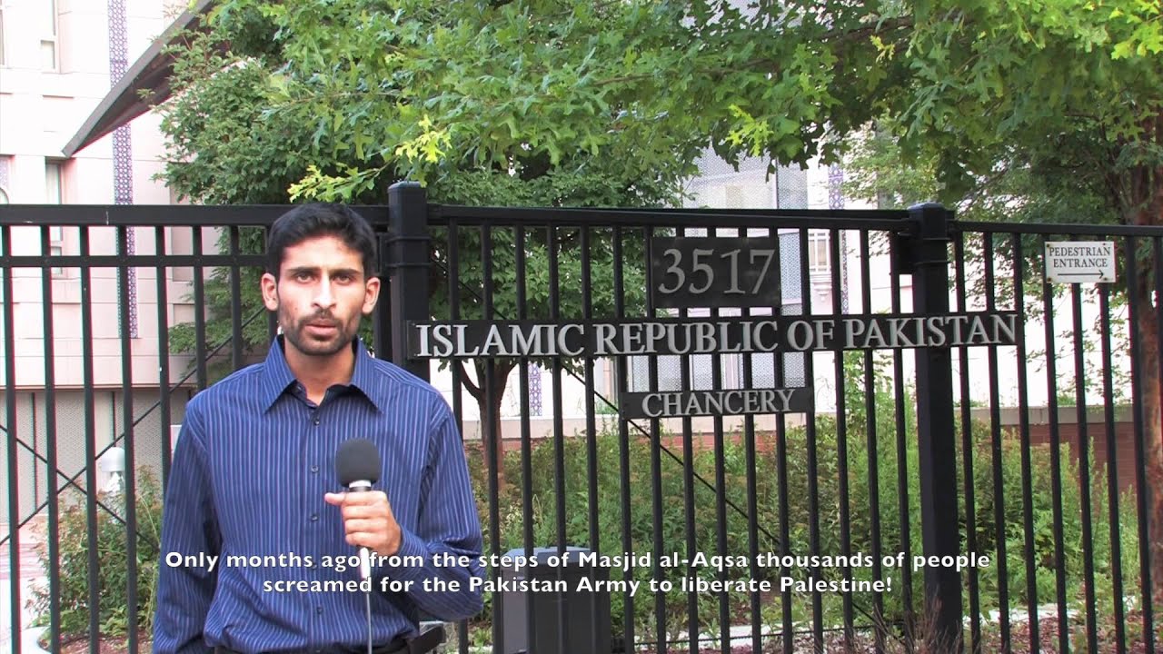 Call to the Army of Pakistan from the Pakistani Embassy Washington DC ...