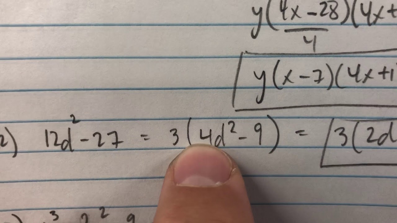 HA2T Unit 2 Crazy Factoring 22 - YouTube