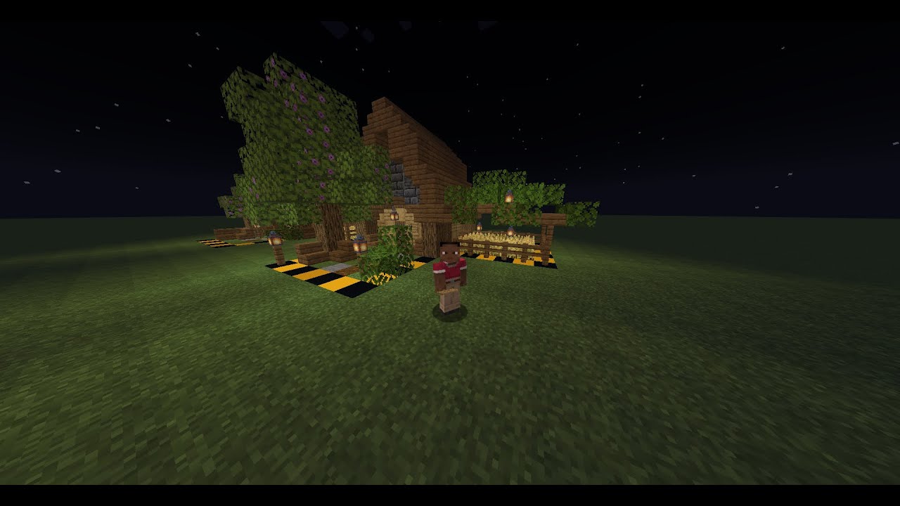 How to build a starter base in Minecraft Part 1 - YouTube