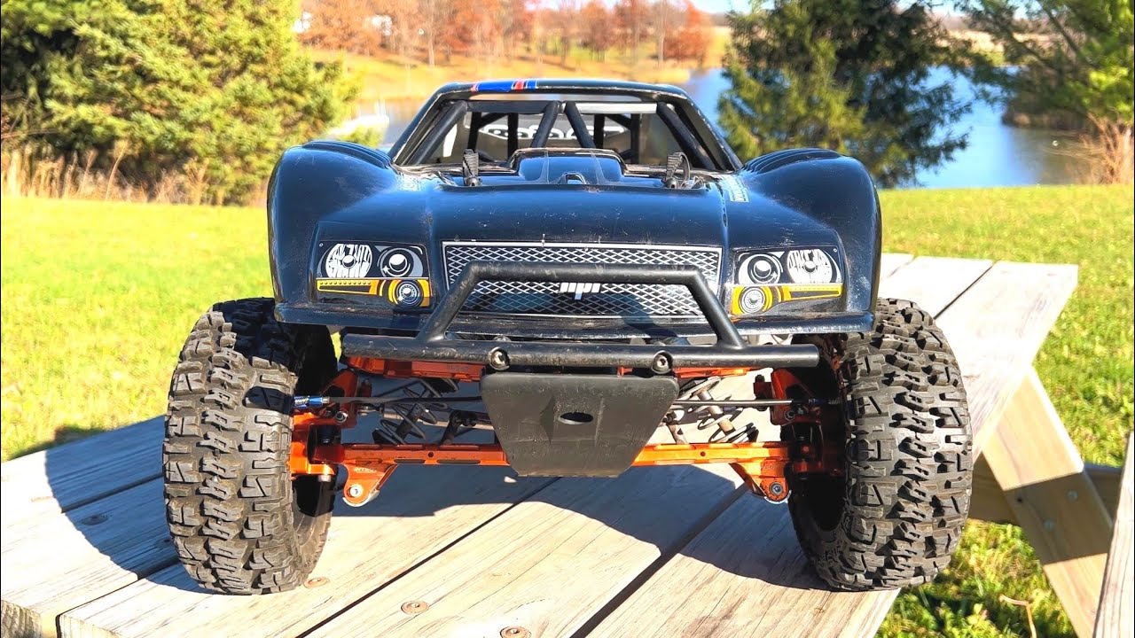 Hpi Baja 5T - OBR Full-Mod 7.5hp // 2 Stroke - YouTube