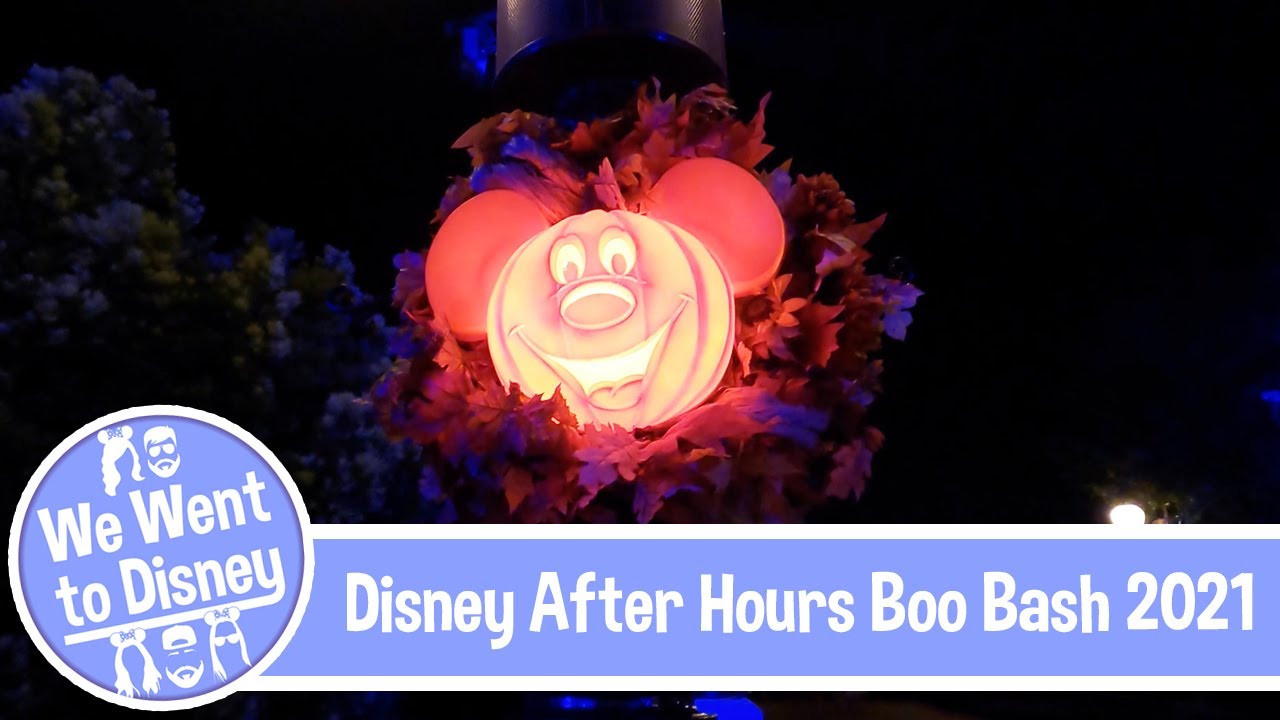 Disney After Hours Boo Bash 2021 - We Went To Disney - YouTube