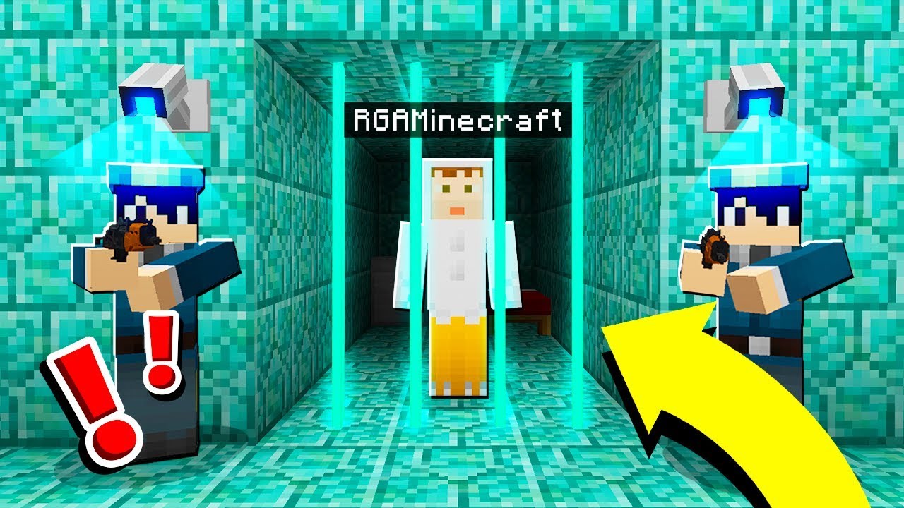 Breaking my BEST FRIEND out of MINECRAFT PRISON... - YouTube