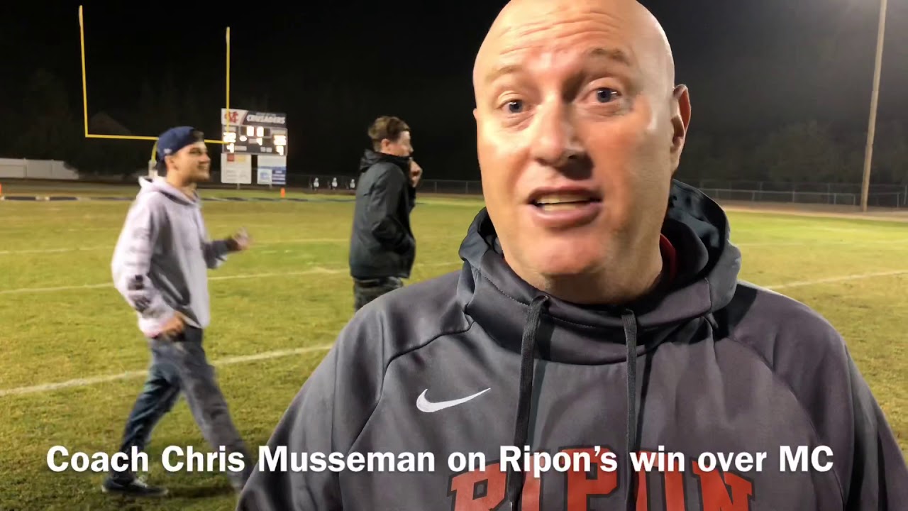 Ripon’s Chris Musseman on the Indians’ win over MC - YouTube