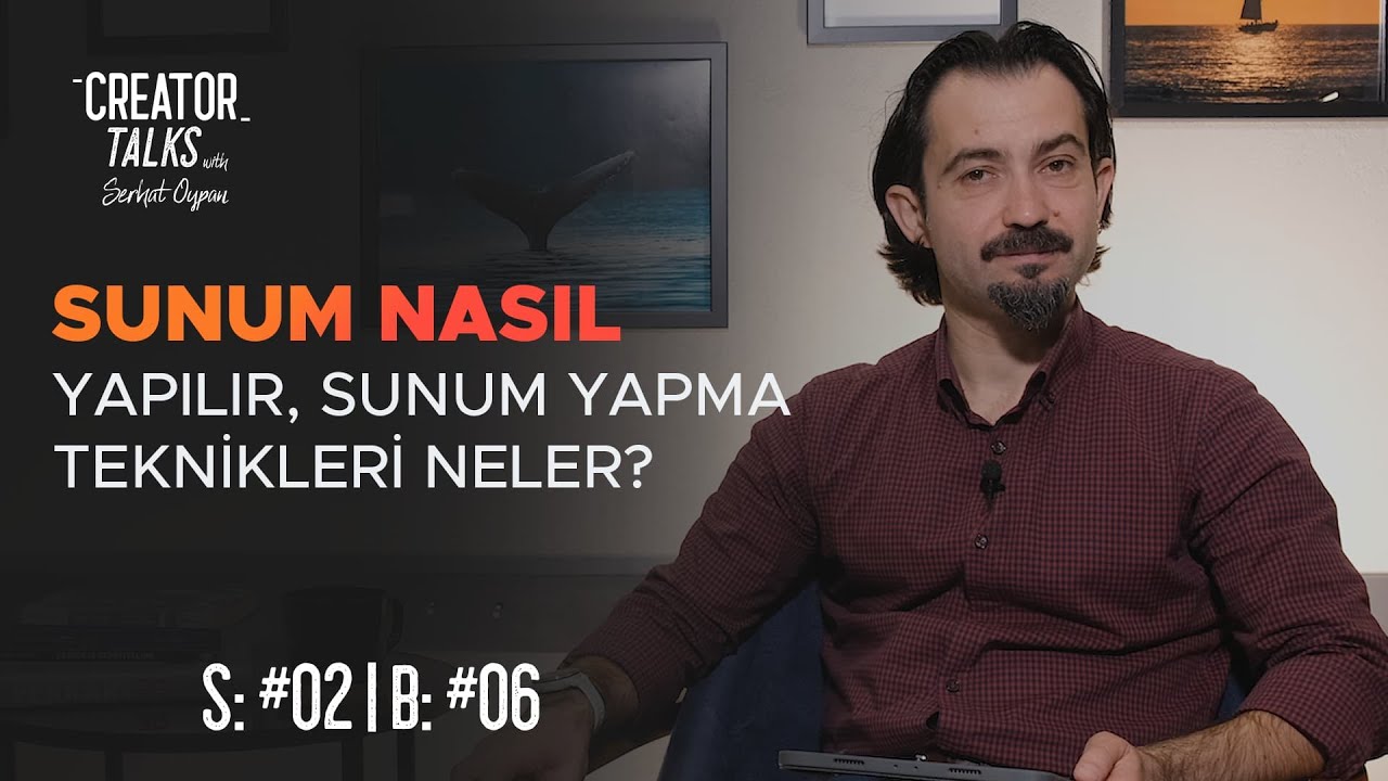 Sunum nasıl yapılır, sunum teknikleri nelerdir? | Creator Talks - YouTube