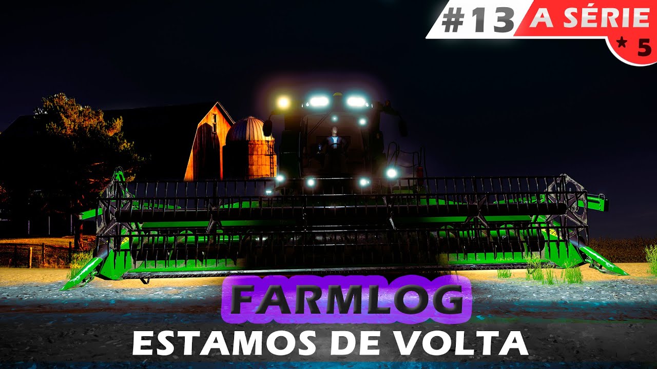 FS22 - Mapa Pioneiros | Colheita de Soja + Venda de Pallets + FarmLog ...