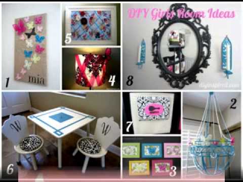DIY girls bedroom design decorating ideas