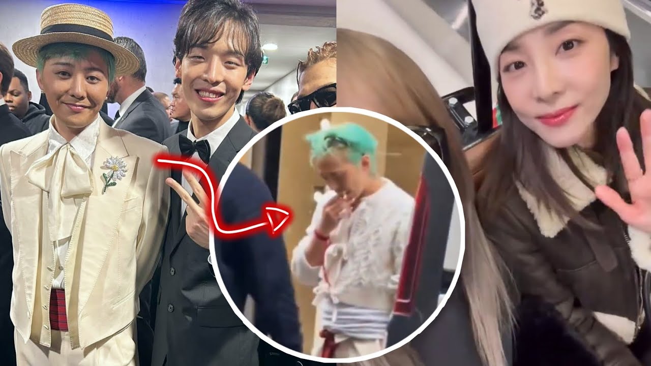 G-dragon caught smoking in Paris; Dara's fun updates with 2ne1 in ...