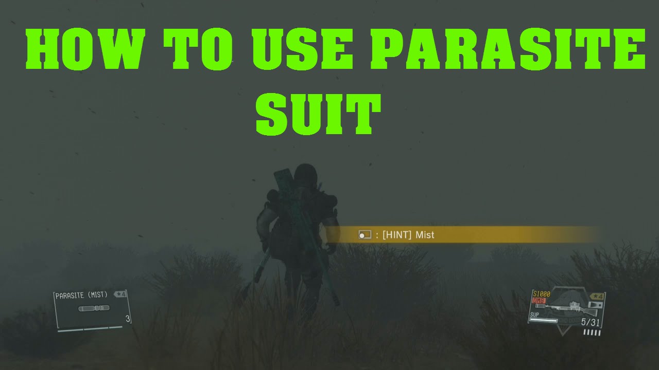 HOW TO USE PARASITE SUIT METAL GEAR SOLID 5 - YouTube