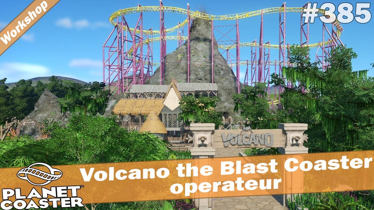 Volcano the Blast Coaster - operateur 🎢 PLANET COASTER 🎠 Attraktion ...