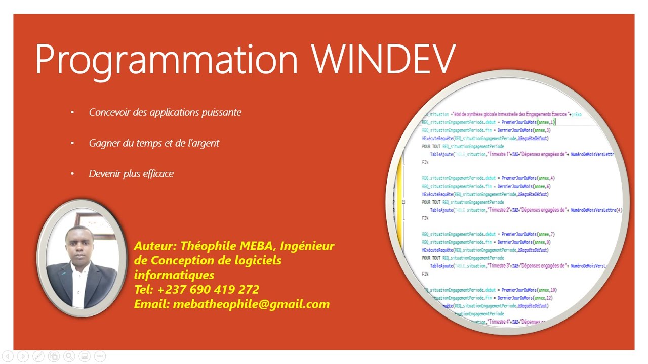 MEBADEV#Programmation Windev || Créer une fenêtre Windev en quelques secondes seulement. - YouTube