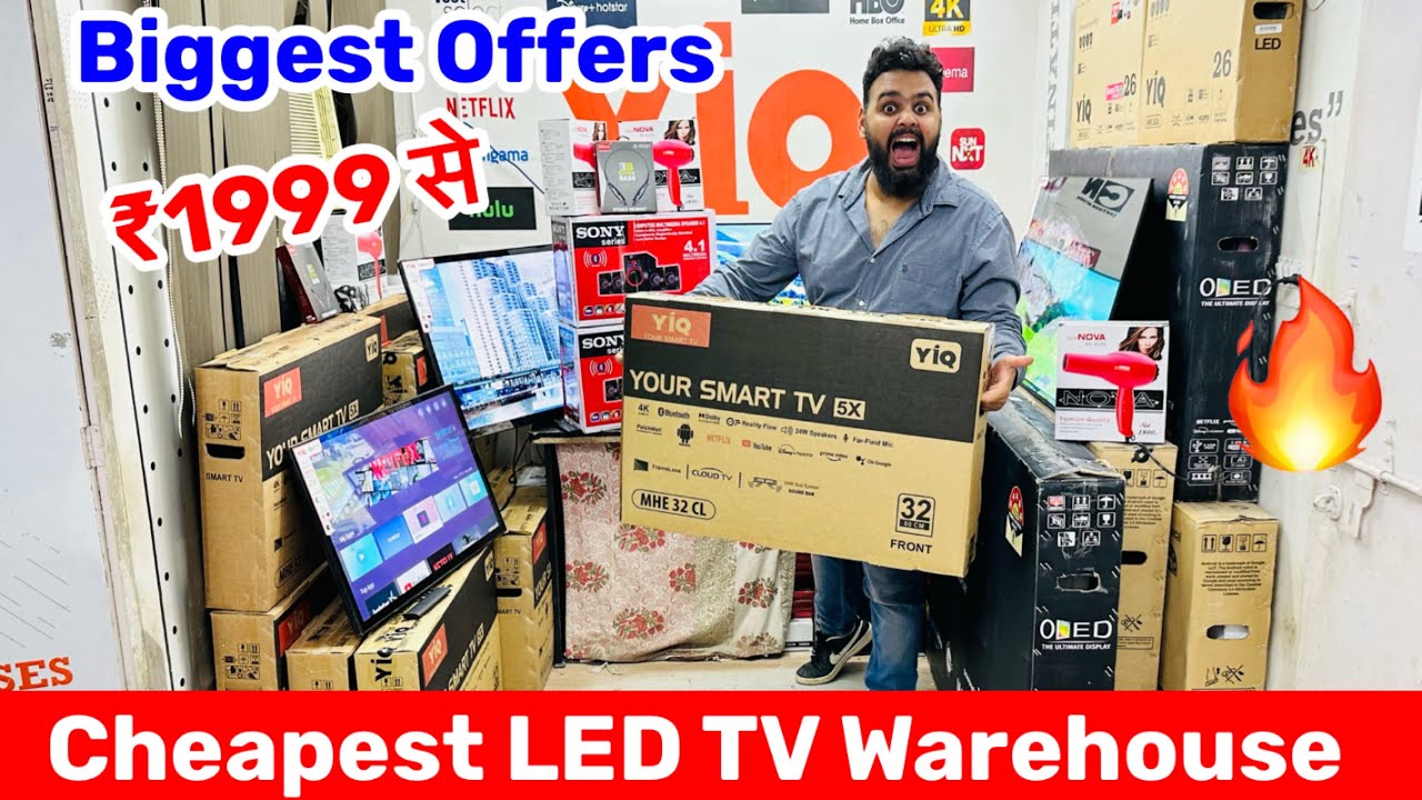 Cheapest Smart 4K Led TV Warehouse | TEMPERED GLASS IPS PANEL WITH 1 ...