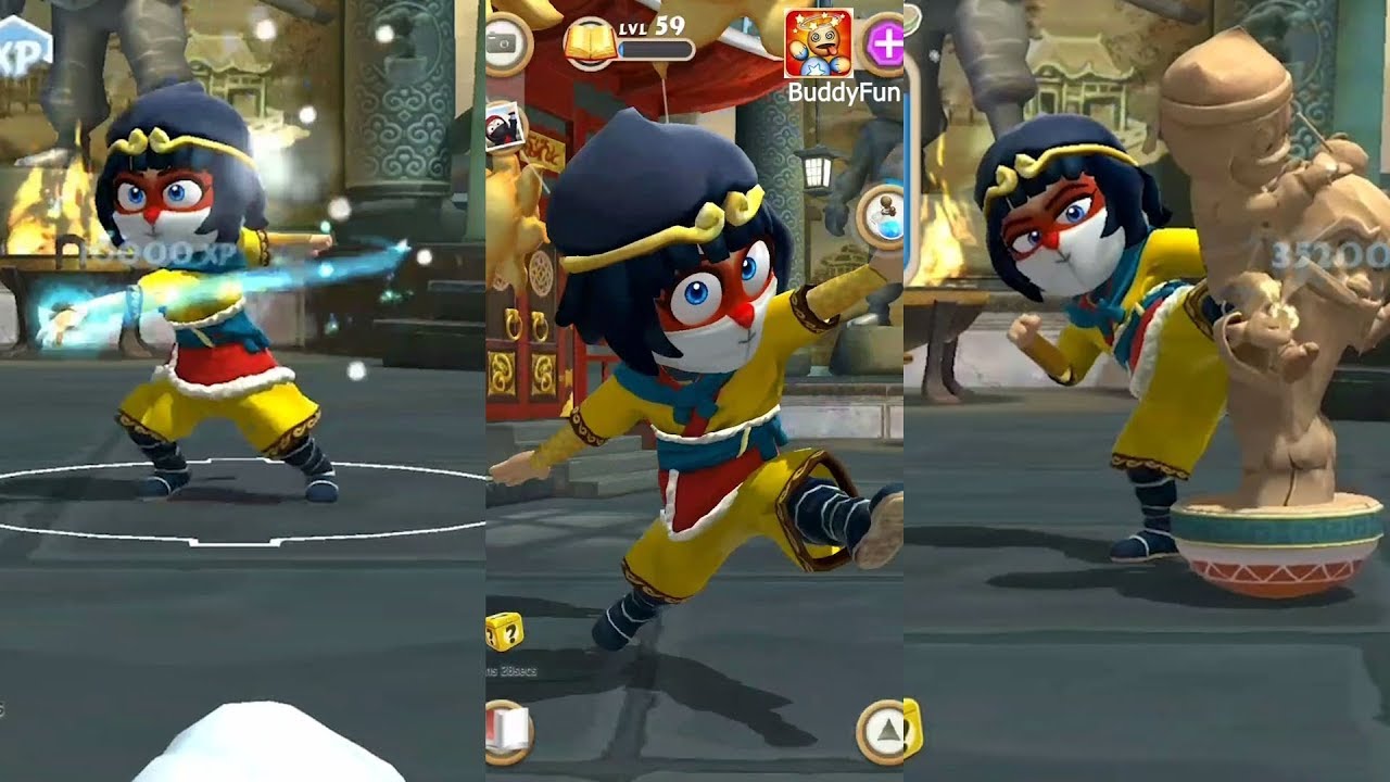 Clumsy Ninja - Lily monkey king | BuddyFun - YouTube