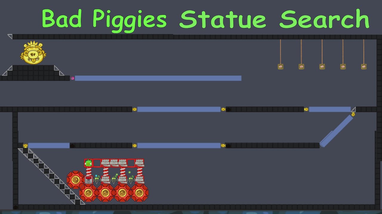 Bad Piggies - Pigs got a Statue but with a Twist - YouTube