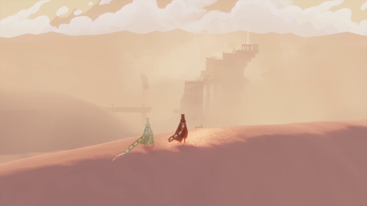 Journey Ambience - Pink Desert Distant Factory Rumble [atmosphere ...