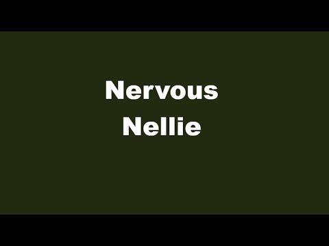 Nervous Nellie | World's Most Prolific English Language Flash Fiction Writer - YouTube
