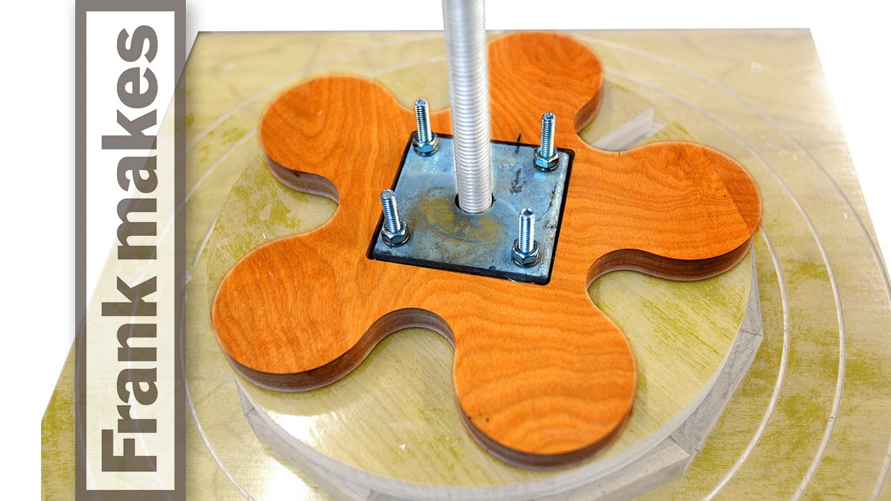 Segmented Bowl Clamp Handle - YouTube