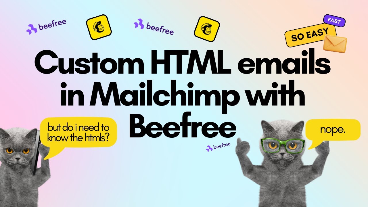 Create beautiful, custom emails with BeeFree, export to Mailchimp - NO ...