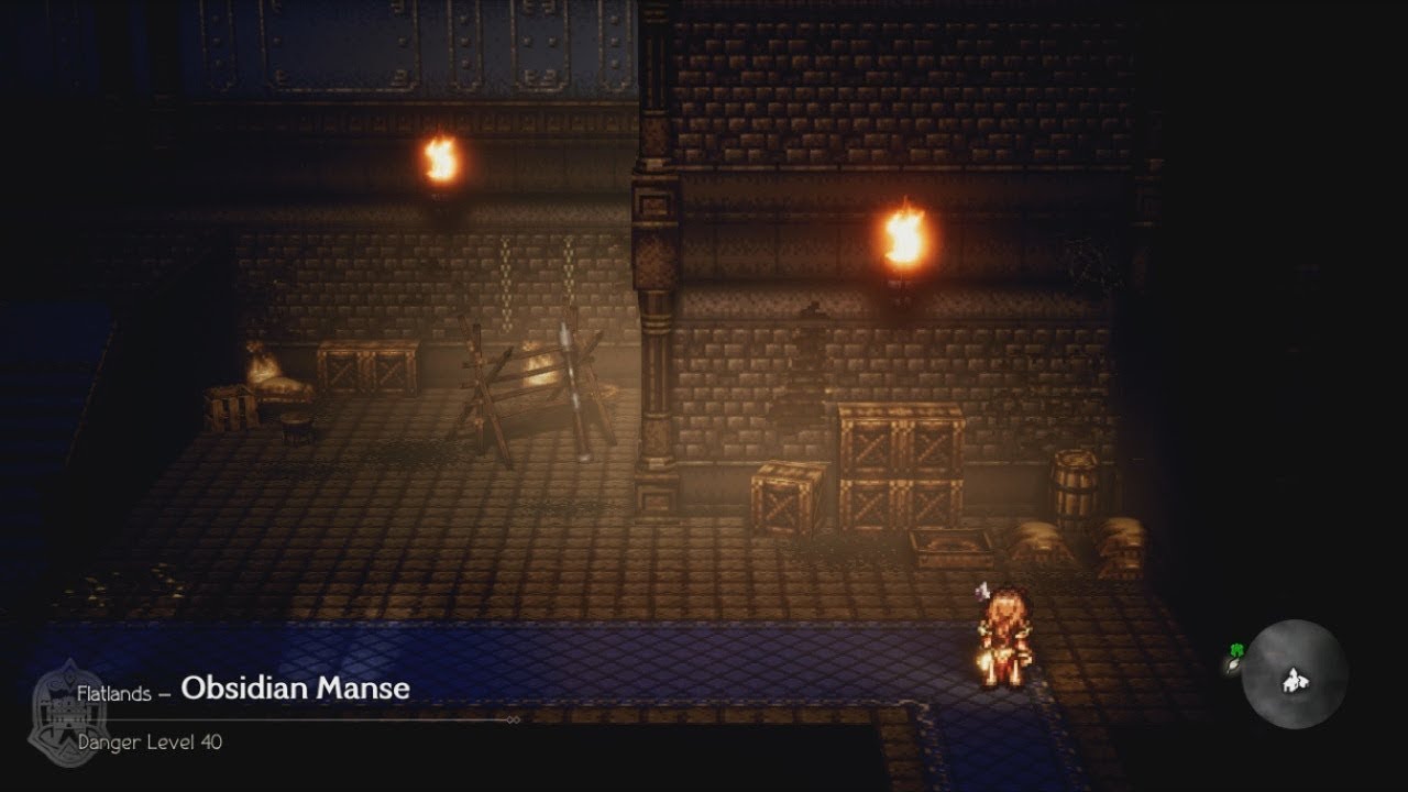 Octopath Traveler - Primrose's Ch. 3-5 - Obsidian Manse - YouTube