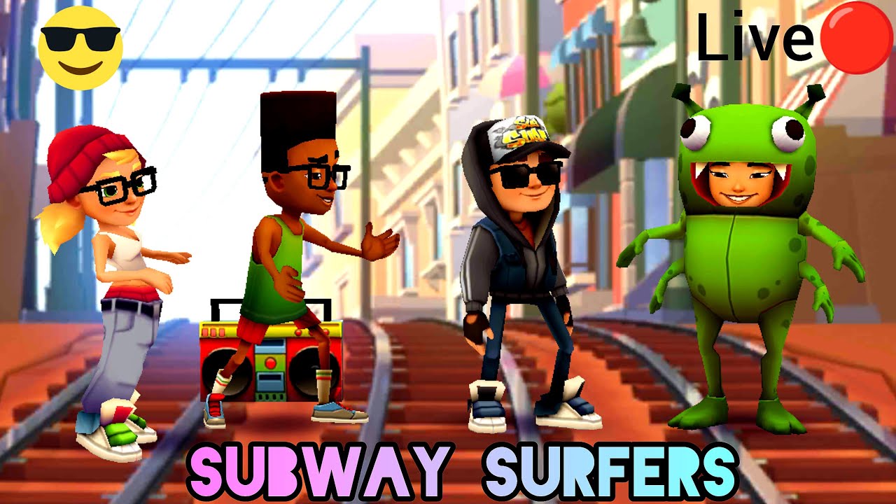 Subway Surfers Live Gameplay - YouTube