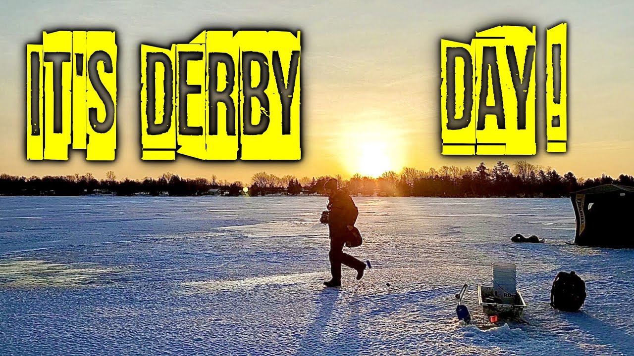 Derby Day - Competing in the Varty Lake ice fishing derby 2020 - Part 3 ...
