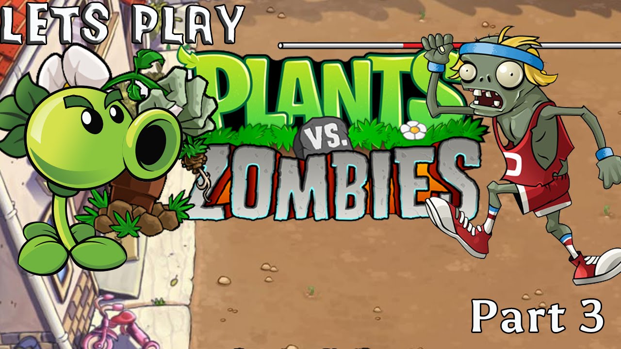 Plants vs Zombies - Part 3 [Bucket Head Zombies!!] - YouTube