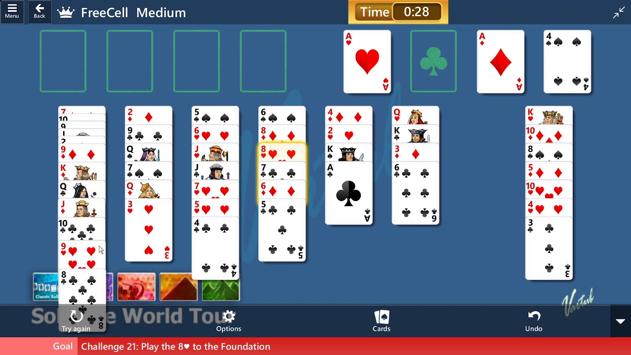 Solitaire World Tour Game #21 | June 4, 2020 Event - YouTube