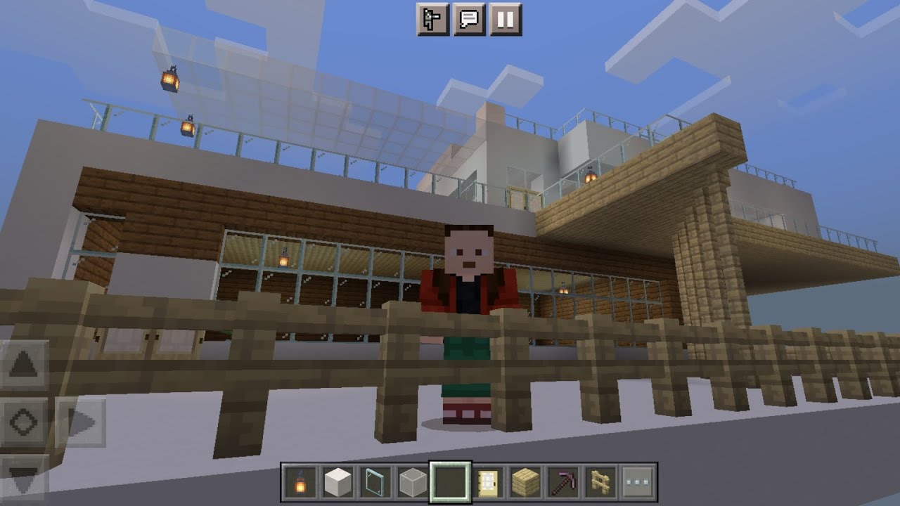 Minecraft billed house - YouTube