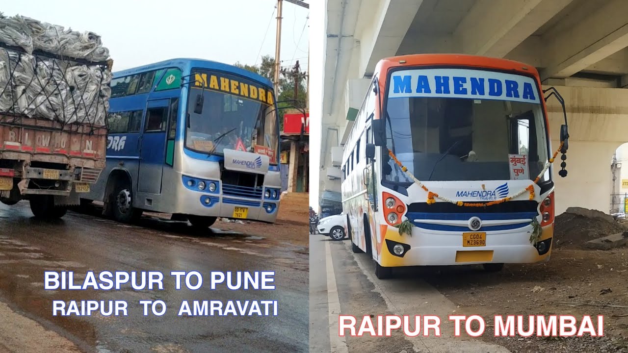 Raipur To Mumbai Bus of Mahendra Travels and luxury Buses of Mahendra ...