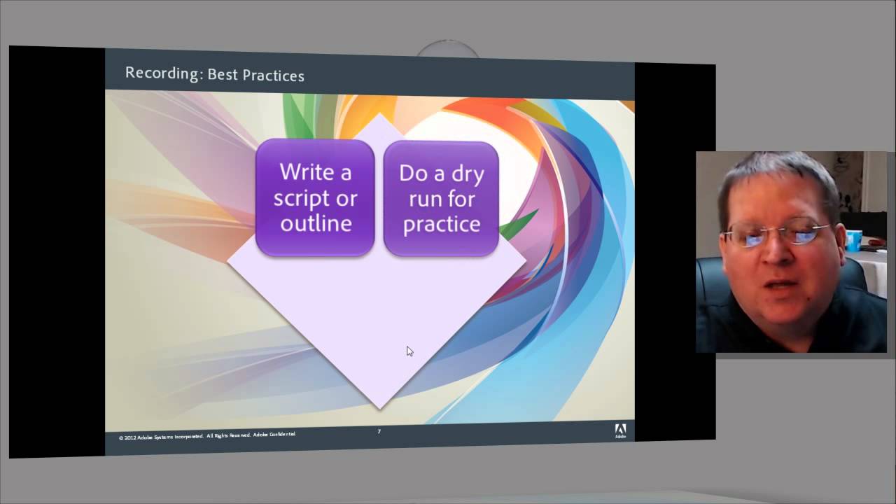 Adobe Presenter 8: Tutorial, Recording Best Practices for Adobe ...