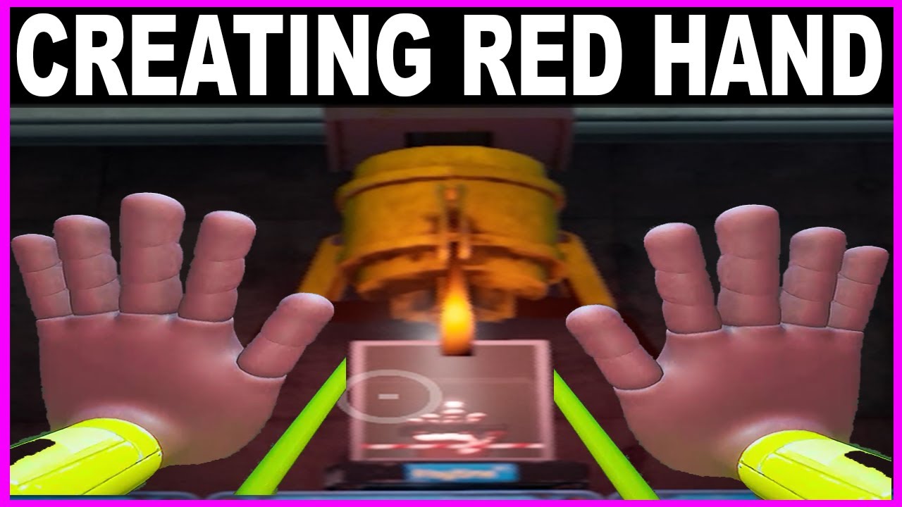 Poppy Playtime: Chapter 1 Lowest Graphics How to Get Red Hand - YouTube