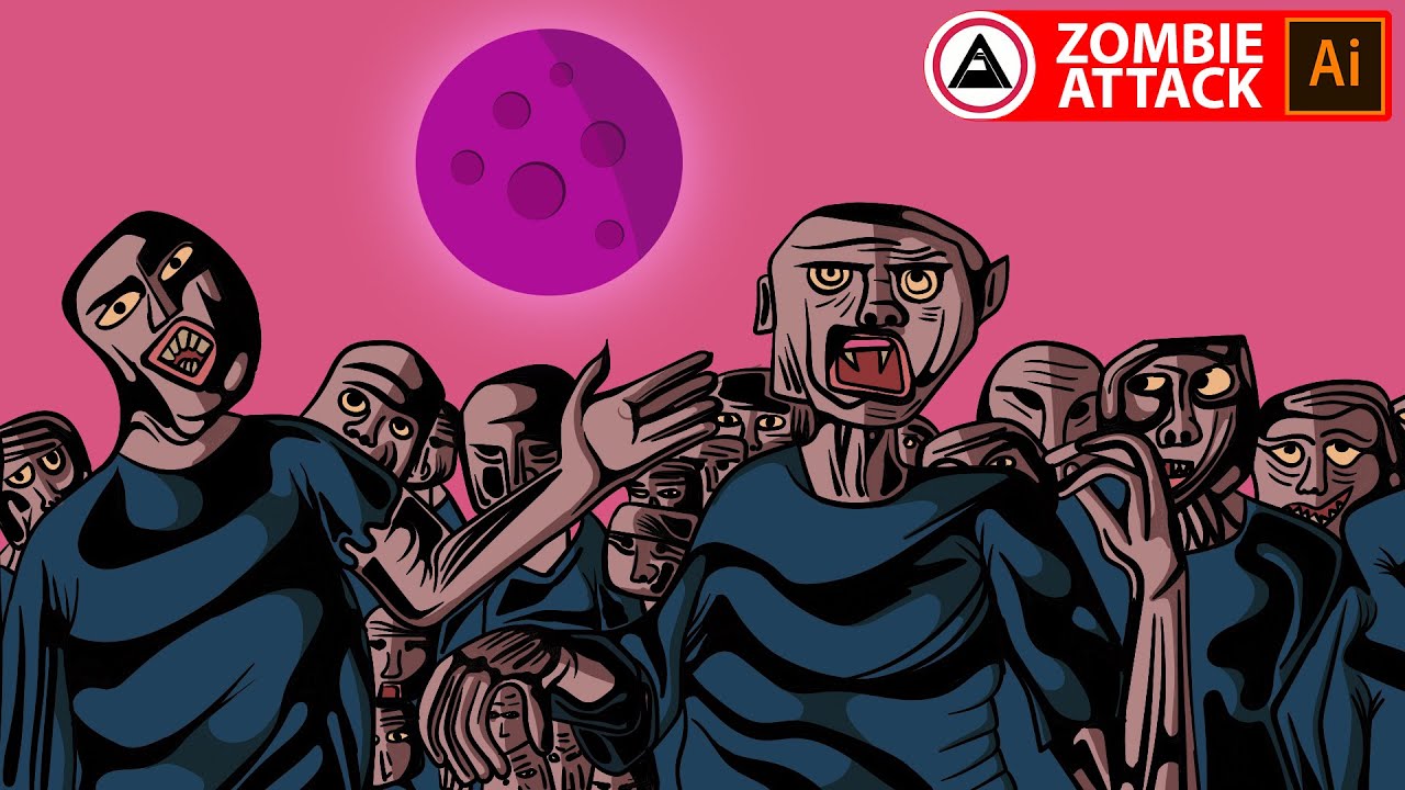 Creation of the first Moon Zombies - YouTube